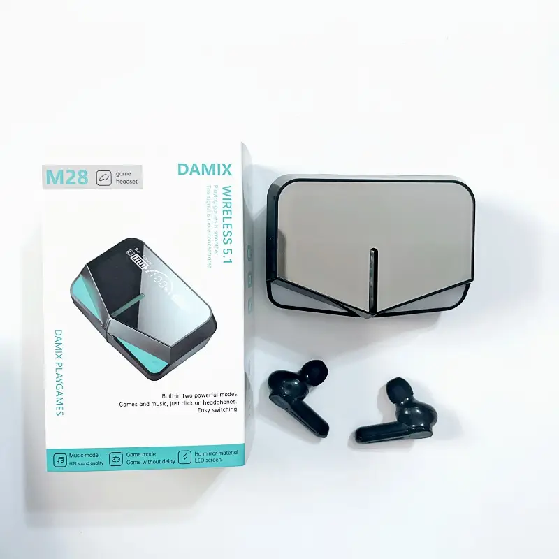 Audífonos bluetooh M28 TWS gamer – iwant.pe